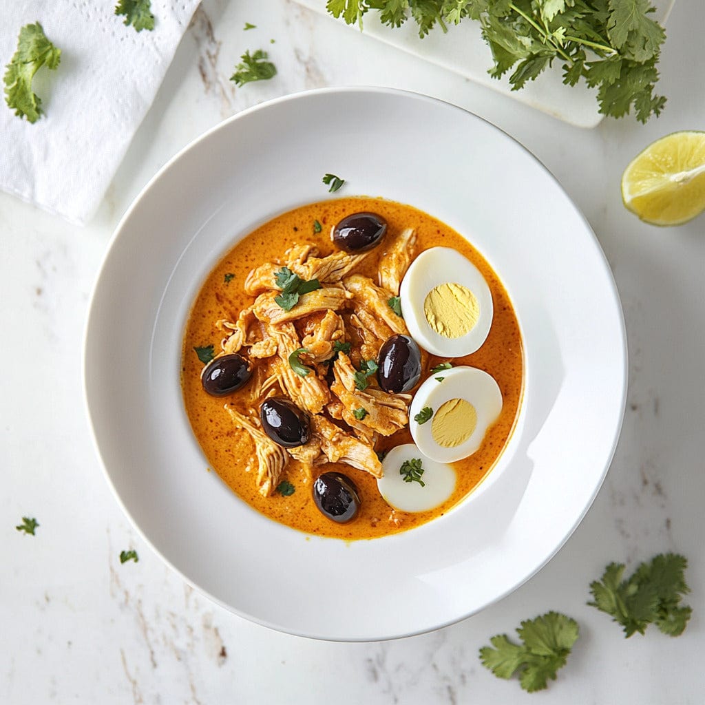 Aji de Gallina: Spicy Nutty Peruvian Chicken Stew Recipe | easyChef Pro